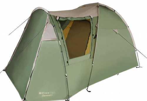 Палатка BTrace Element 4 зелено-бежевая