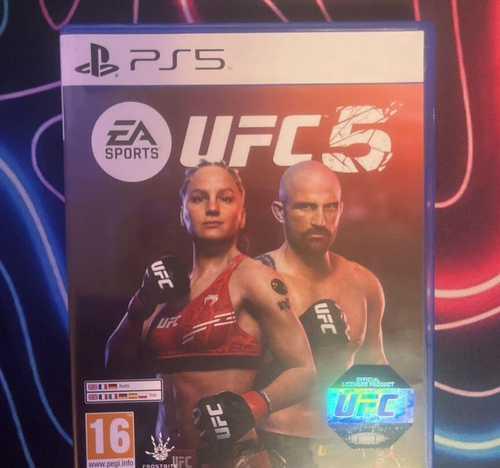 Диск ps5 UFC 5