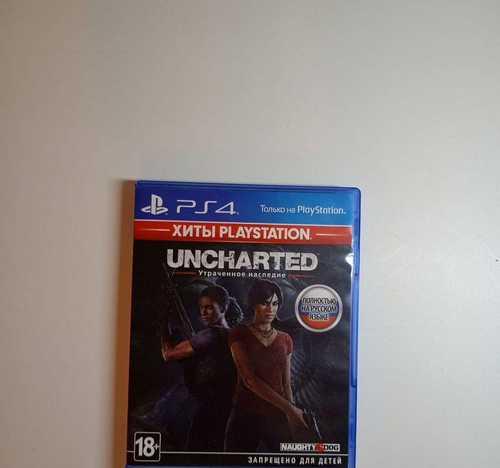 Uncharted утраченное наследие lost legacy PS4