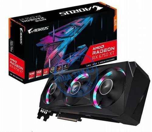 Видеокарта gigabyte aorus Radeon RX 6750 XT elite