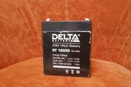 Аккумулятор Delta dt 12045