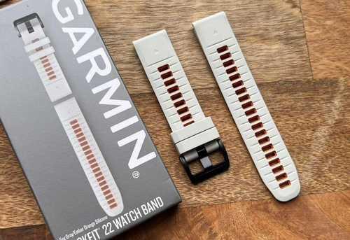 Оригинальный Garmin Quickfit 22mm: gray / orange