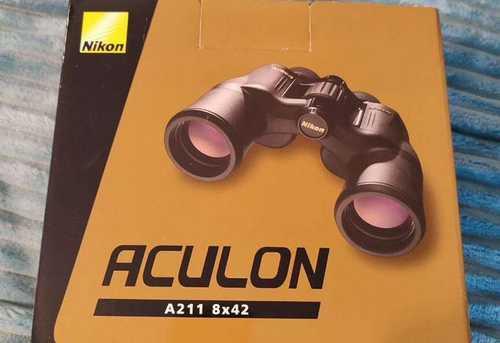Продам бинокль Nikon Aculon A211 8x42