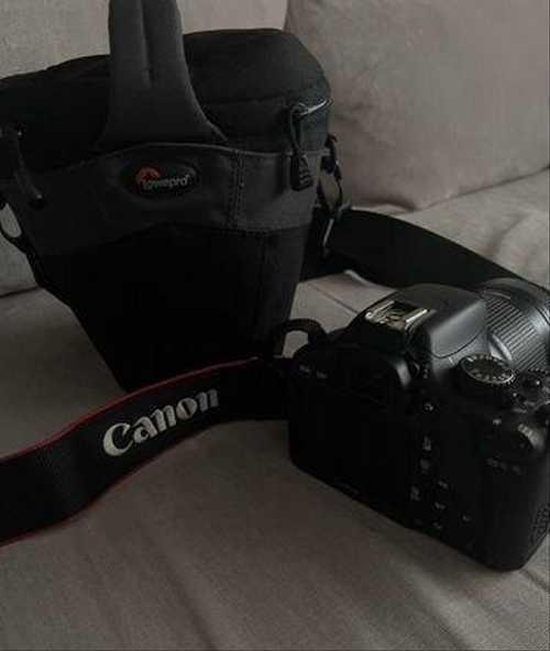 Зеркальный фотоапарат canon 550D