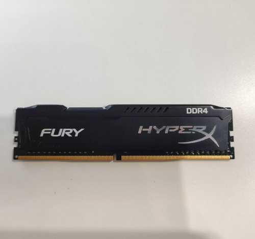 Оперативная память HyperX Fury 8 Gb ddr4 2666mhz