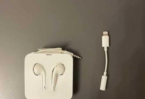 Наушники apple earpods 3.5 мм