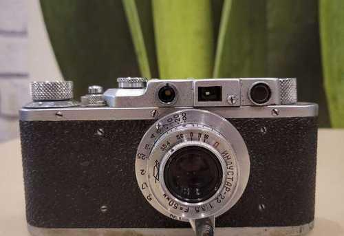 Пленочный фотоаппарат Зоркий фэд нквд 1940г
