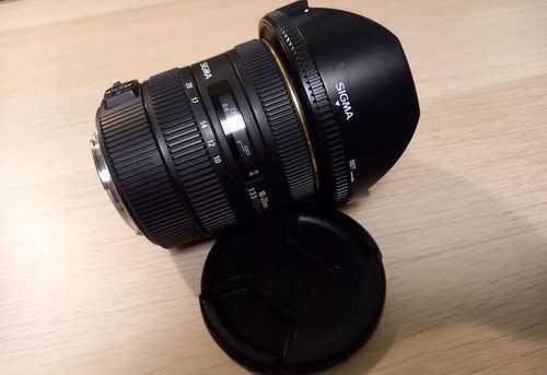 Объектив Sigma 10-20mm 1:3.5 DC HSM EX (Canon EF)