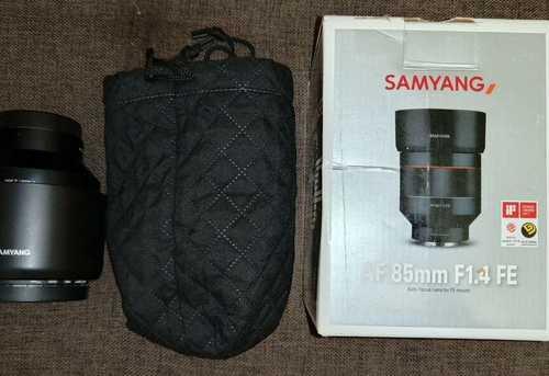 Объектив Samyang AF 85mm f/1.4 Sony FE