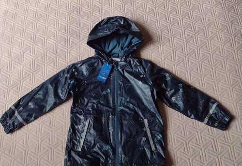 Новые непромокаем куртка 110-116 флис Lupilu синие