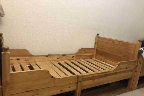 Детские кроватки IKEA раздвижная лексвик