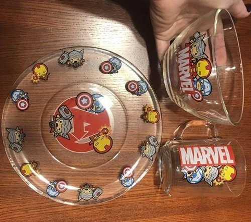 Набор детской посуды Marvel Марвел