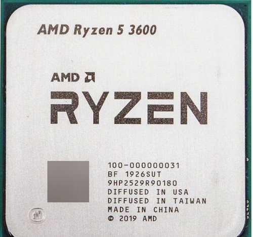 Процессор Ryzen 5 3600