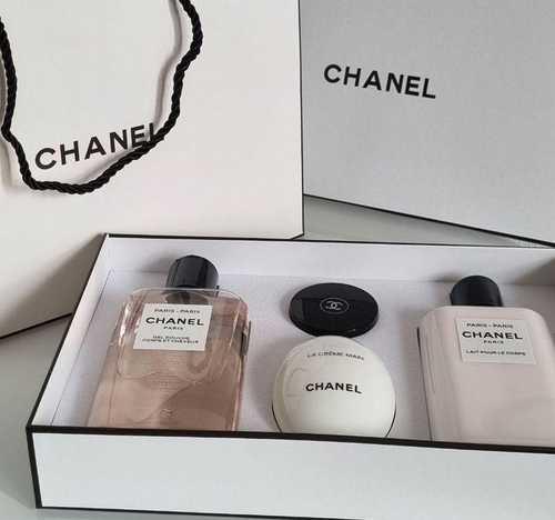 Подарочный Набор chanel уход за телом 4 в 1