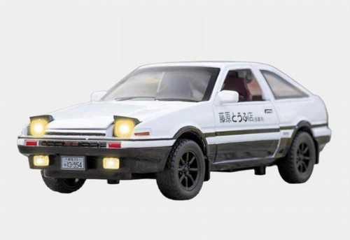 Металлическая модель машины Toyota Trueno AE86