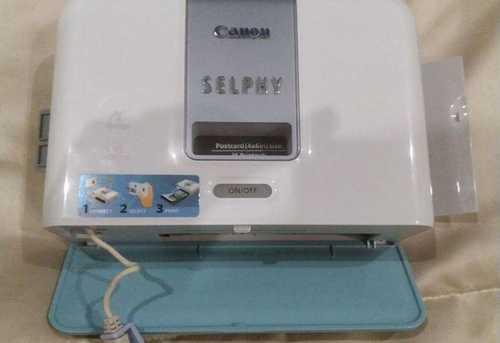 Canon selphy компактный фотопринтер