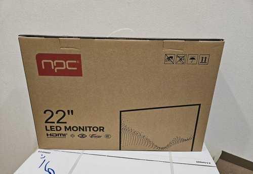 Новый Монитор NPC MF2205-B 75Hz 1920x1080 IPS Гара