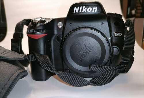 Зеркальный фотоаппарат nikon d80(body)