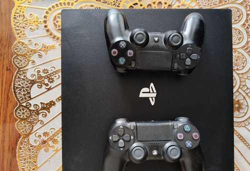 Sony PlayStation PS4 Pro черная Dualshock 2