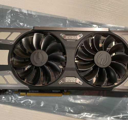 Видеокарта GeForce GTX 1070 evga