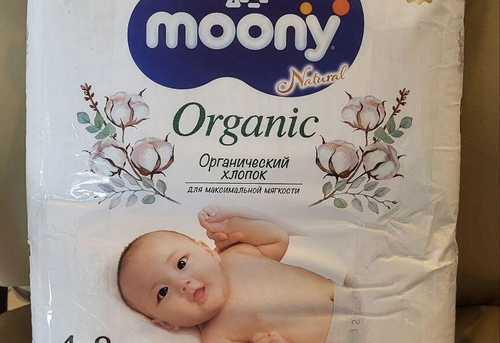 Подгузники Moony Natural organic S