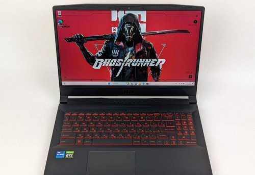 Игровой ноутбук 15.6" MSI Katana GF66 11UG-079XRU, Core i7-11800H, RAM 16 ГБ, GeForce RTX 3070 8 ГБ