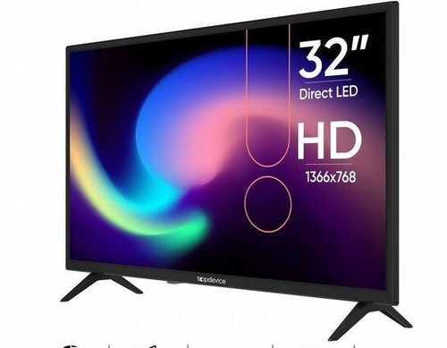 Новый телевизор 32" (80см) TopDevice tdtv32BN01H