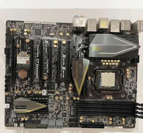 Компьютер на материнской плате Asrock Z77 Extreme