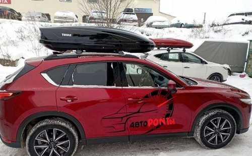 Багажник на крышу Mazda CX5 turtle AIR1 поперечины