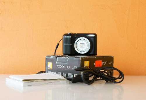 Цифровой фотоаппарат Nikon Coolpix L27 + примеры