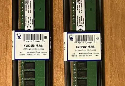 Оперативная память ddr4 8gb 2400 новая