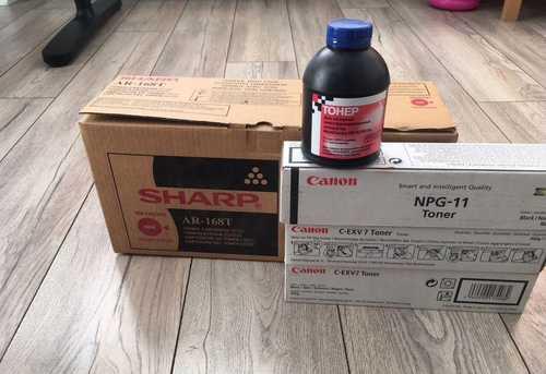 Тонер для старых sharp canon xerox