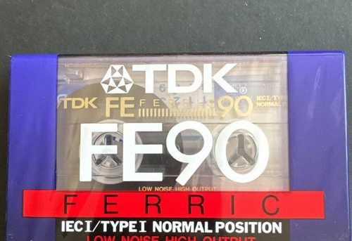 Аудиокассета Tdk FE-90EB, Normal, 1997, Люксембург
