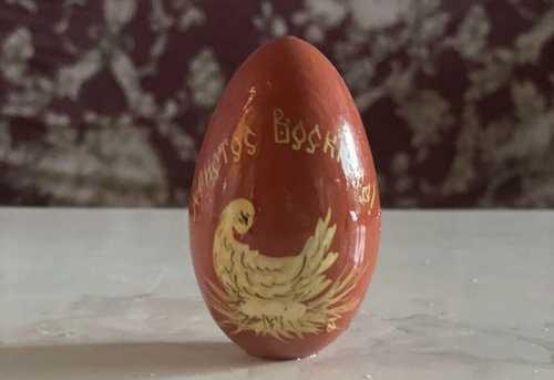 Яйцо пасхальное деревянное