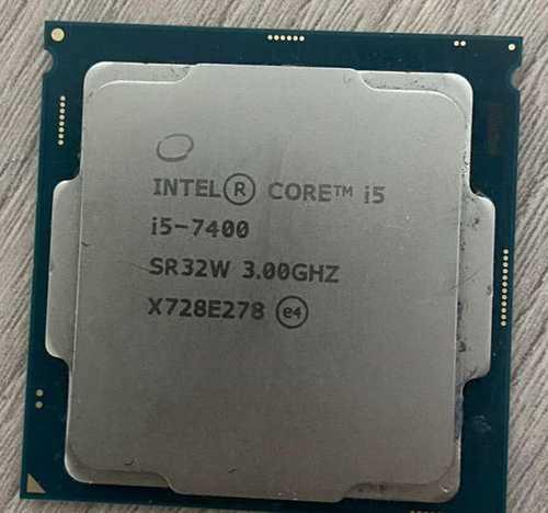 Процессор intel core i5 7400