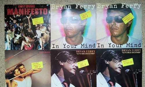Bryan Ferry & Roxy Music 6 релизов