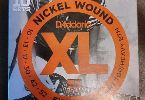 Струны D'addario XL Nickel Wound 10-52