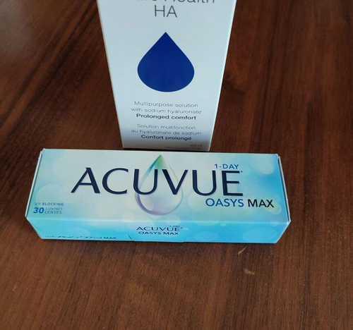 Линзы acuvue oasys max