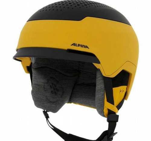 Шлем alpina Gems Burned-Yellow Black Matt 55-59