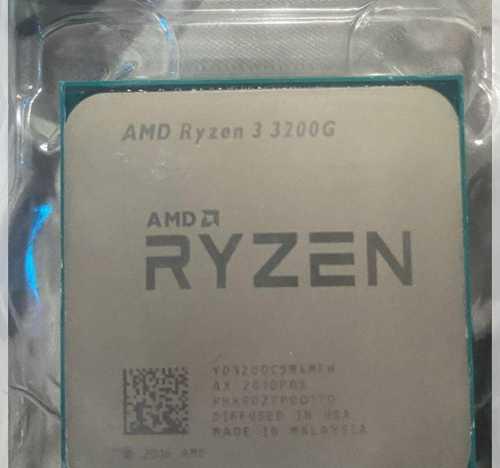 Процессор ryzen 3 3200g