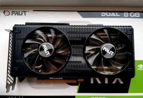 Видеокарта Palit nvidia GeForce RTX 3050 Dual