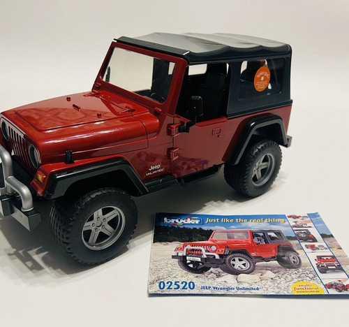 Машинка jeep bruder