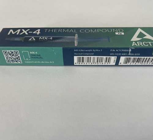Термопаста Arctic MX4