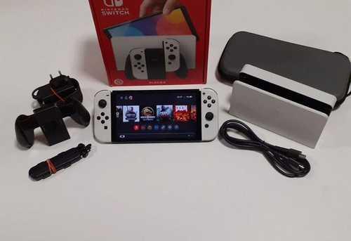 Nintendo Switch oled + много игр