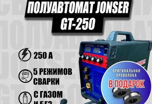 Сварочный аппарат jonser 250GT с проволокой