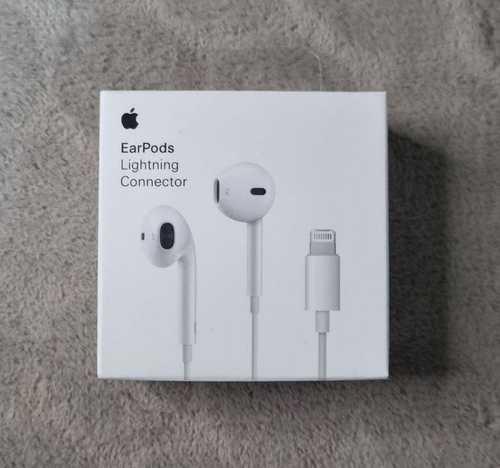 Наушники Apple Earpods Lightning Оригинал