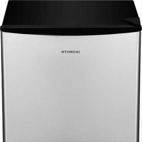 Холодильник Hyundai CO0502 серебристый/черный Новы