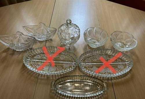 Посуда хрусталь/ стекло для сервировки стола