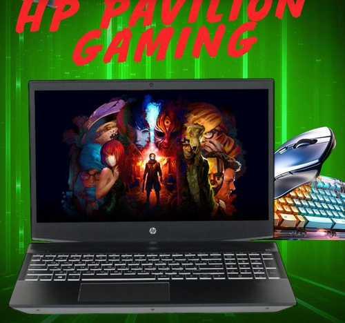 Ноутбук HP Pavilion Gaming / GTX 1050 Ti / i5