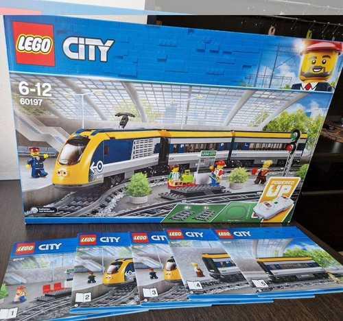 Lego city поезд